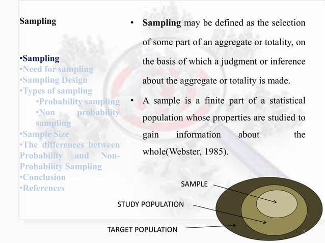 Jagan Sampling | PPTX | Science