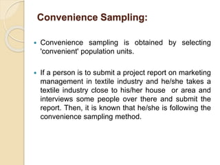 Sampling | PPTX