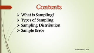 Sampling | PPTX | Science