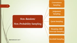 Sampling | PPTX | Science