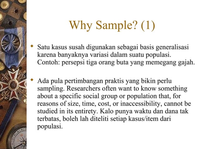 Sampling PPT sampling-ppt