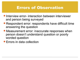 Samples and Its types | PPT