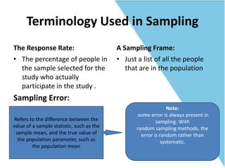 Sampling | PPTX