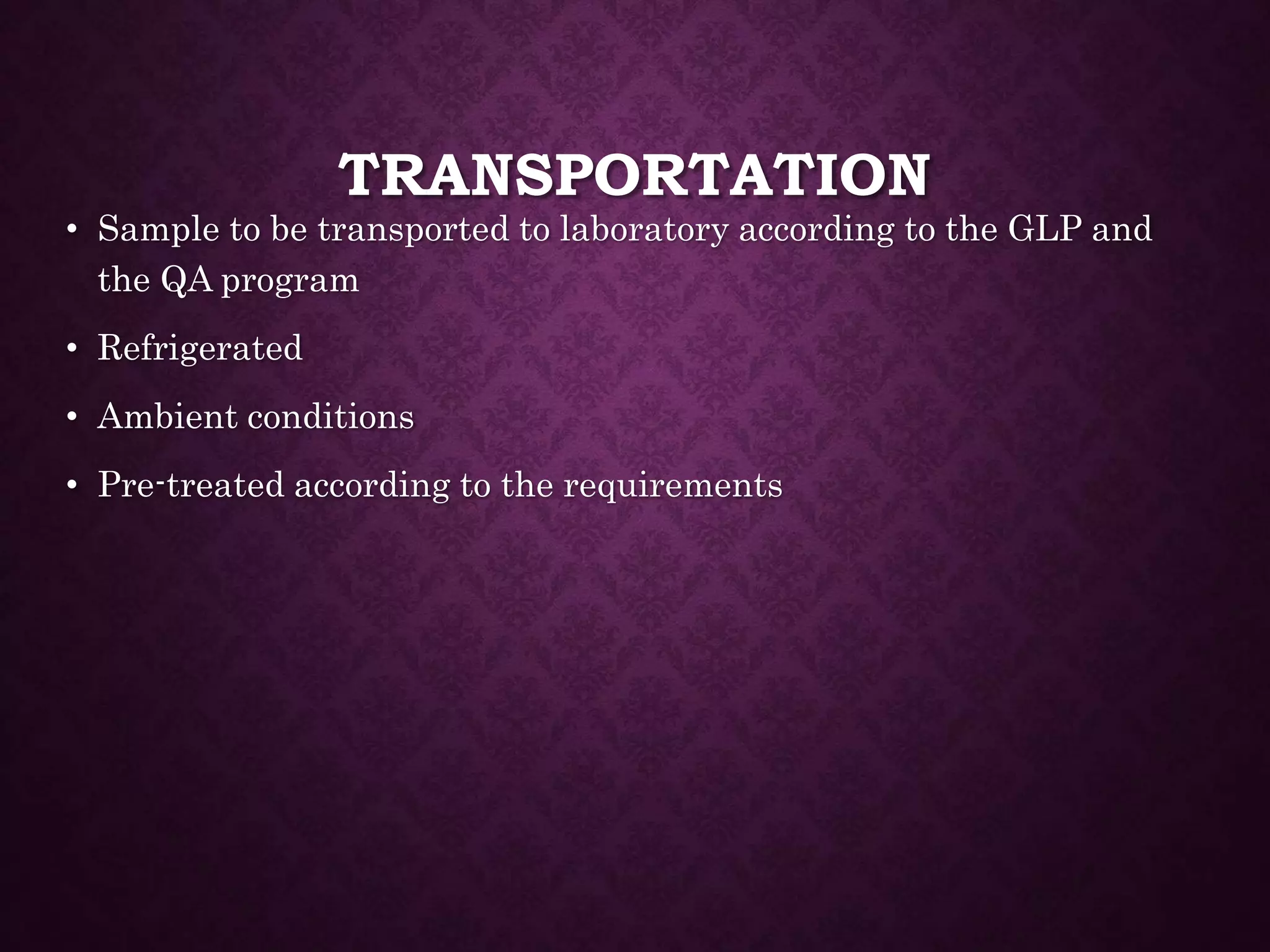 Sampling in Analytical Chemistry | PPTX