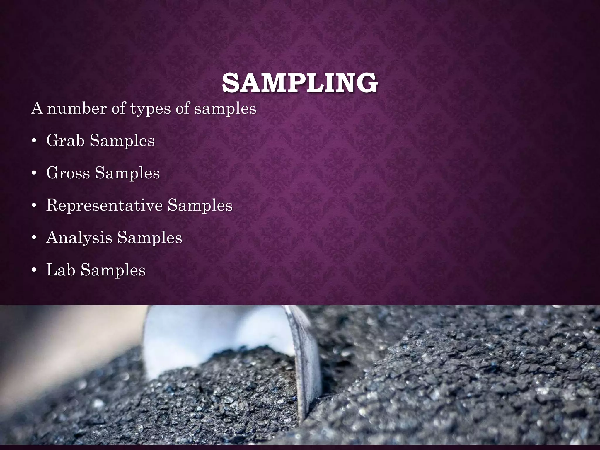 Sampling in Analytical Chemistry | PPTX