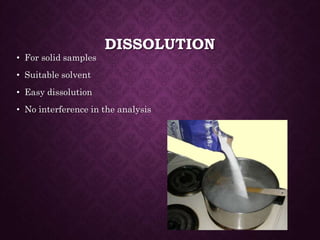 Sampling in Analytical Chemistry | PPTX