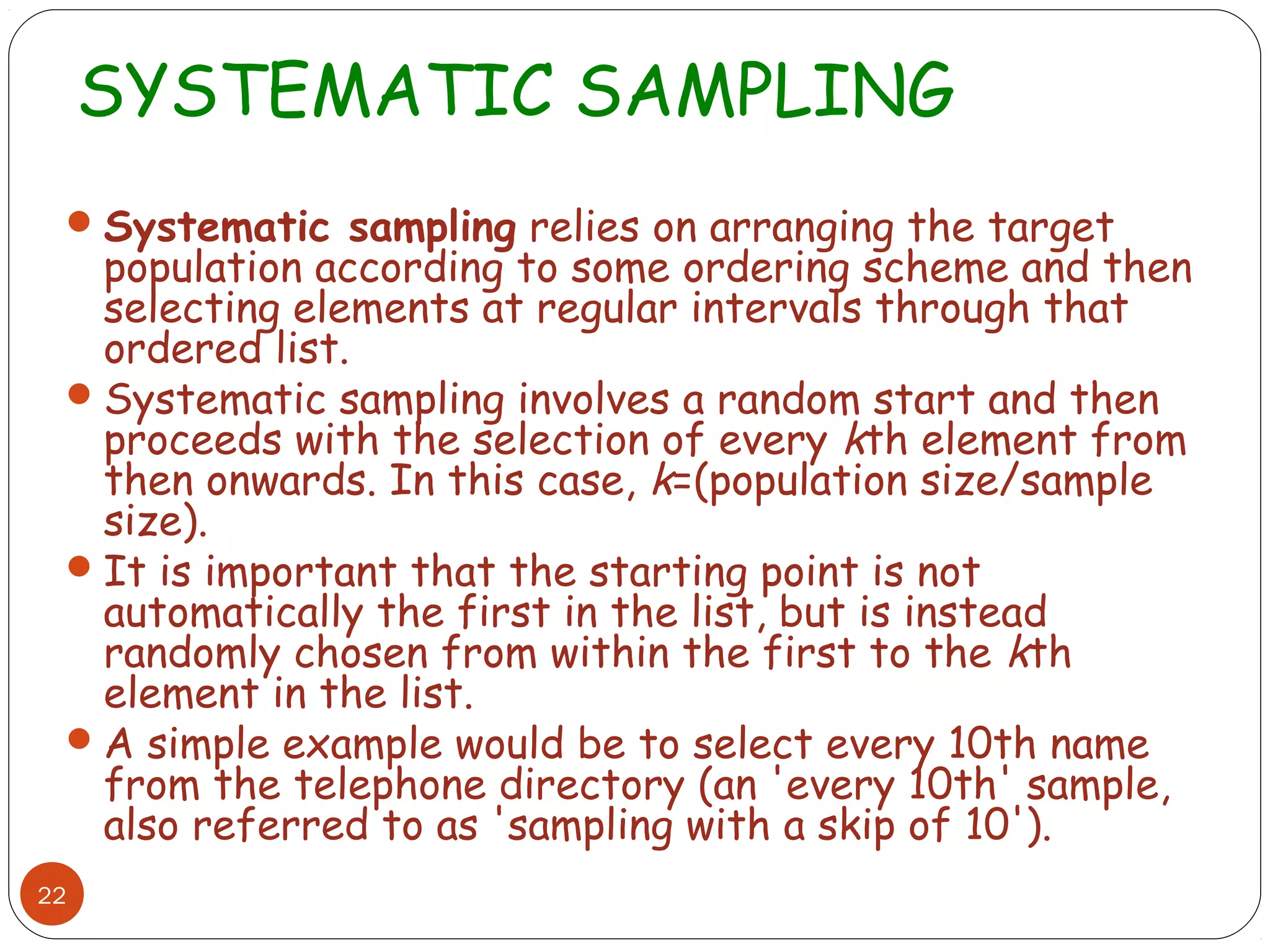Sampling method in research | PPT