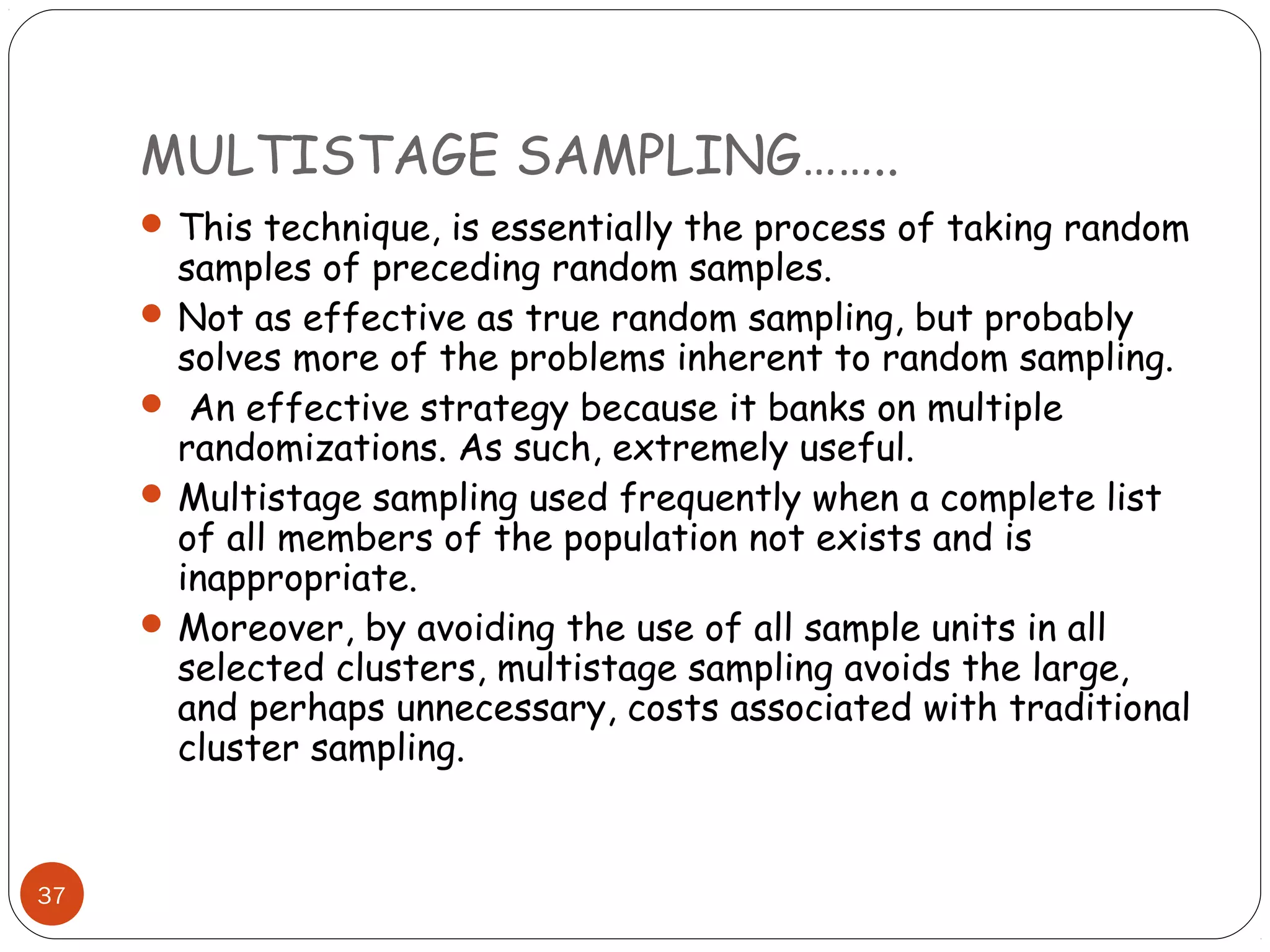 Sampling method in research | PPT