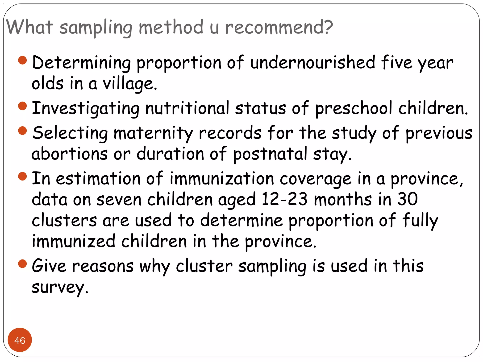 Sampling method in research | PPT