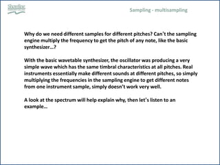 Sampling-1 Intro | PPSX | Digital Audio | Computer Software and Applications