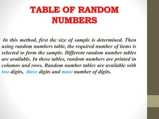 Sampling | PPTX | Physics | Science
