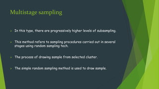 Sampling in public health dentistry | PPTX