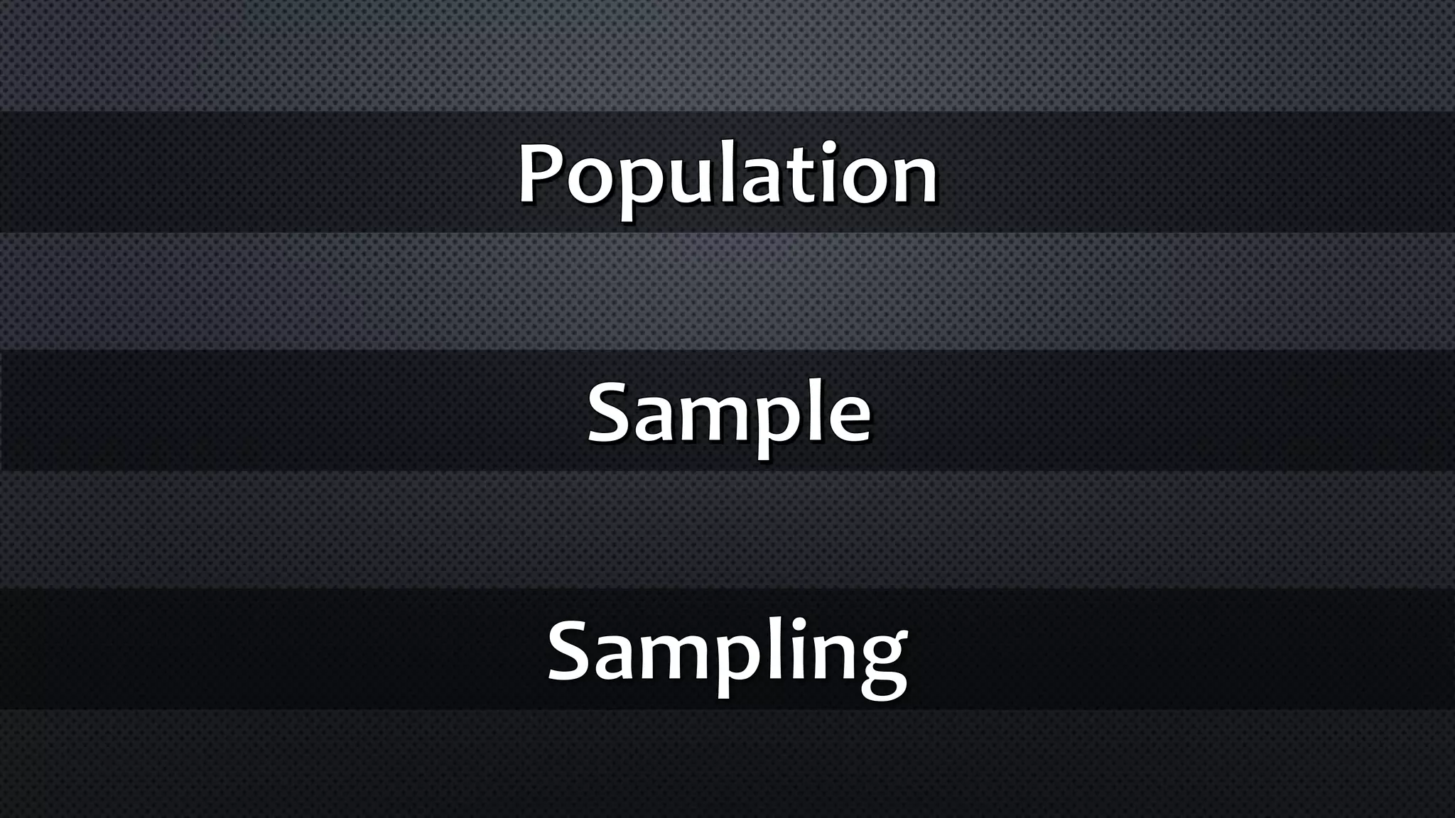 Sampling | PPT
