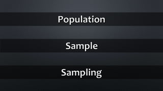Sampling | PPT