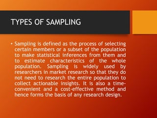 Sampling | PPTX