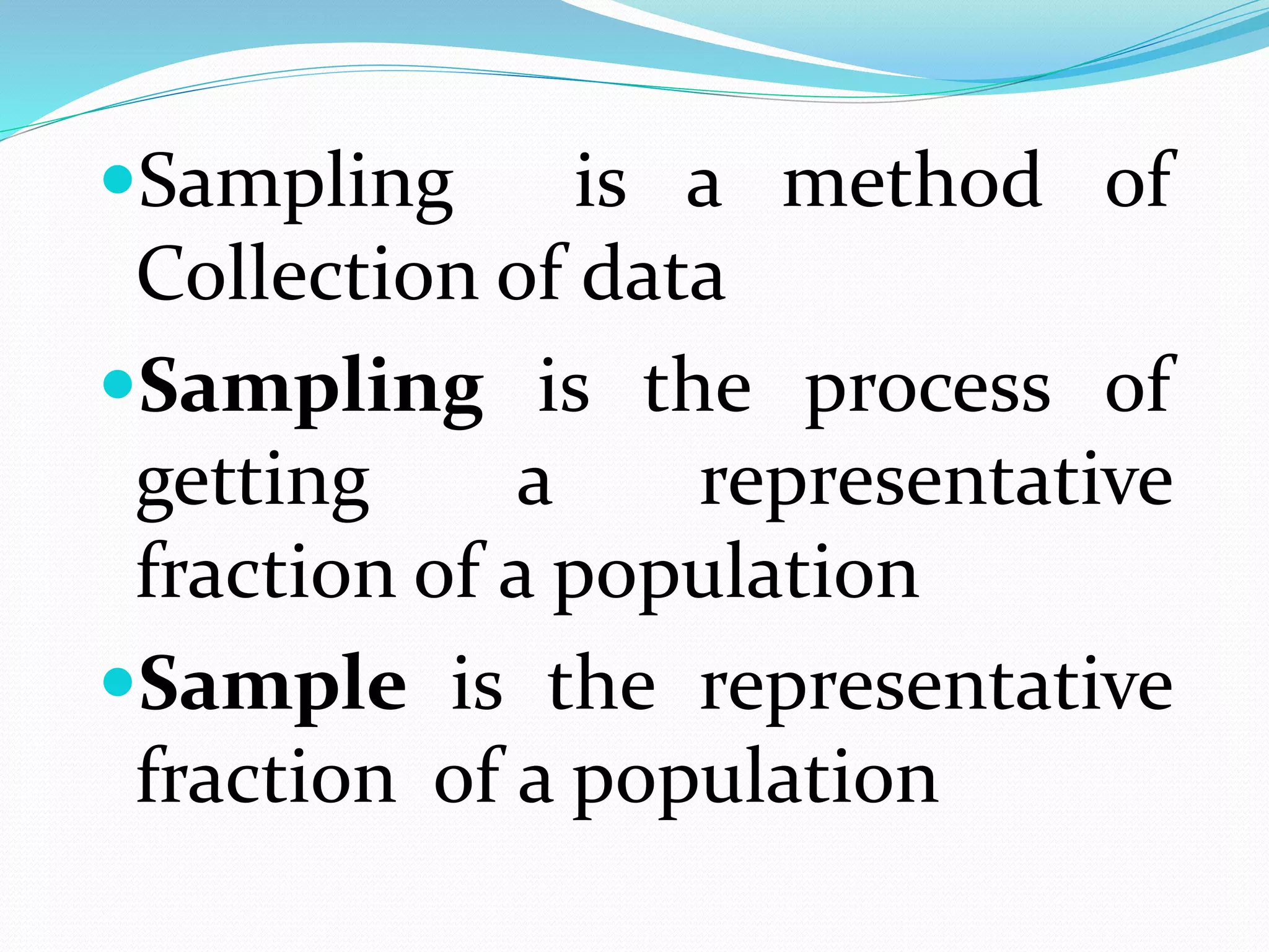 Sampling | PPT