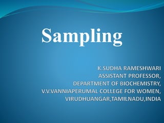 Sampling | PPT