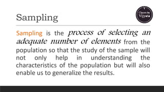 Sampling | PPTX | Technology & Computing