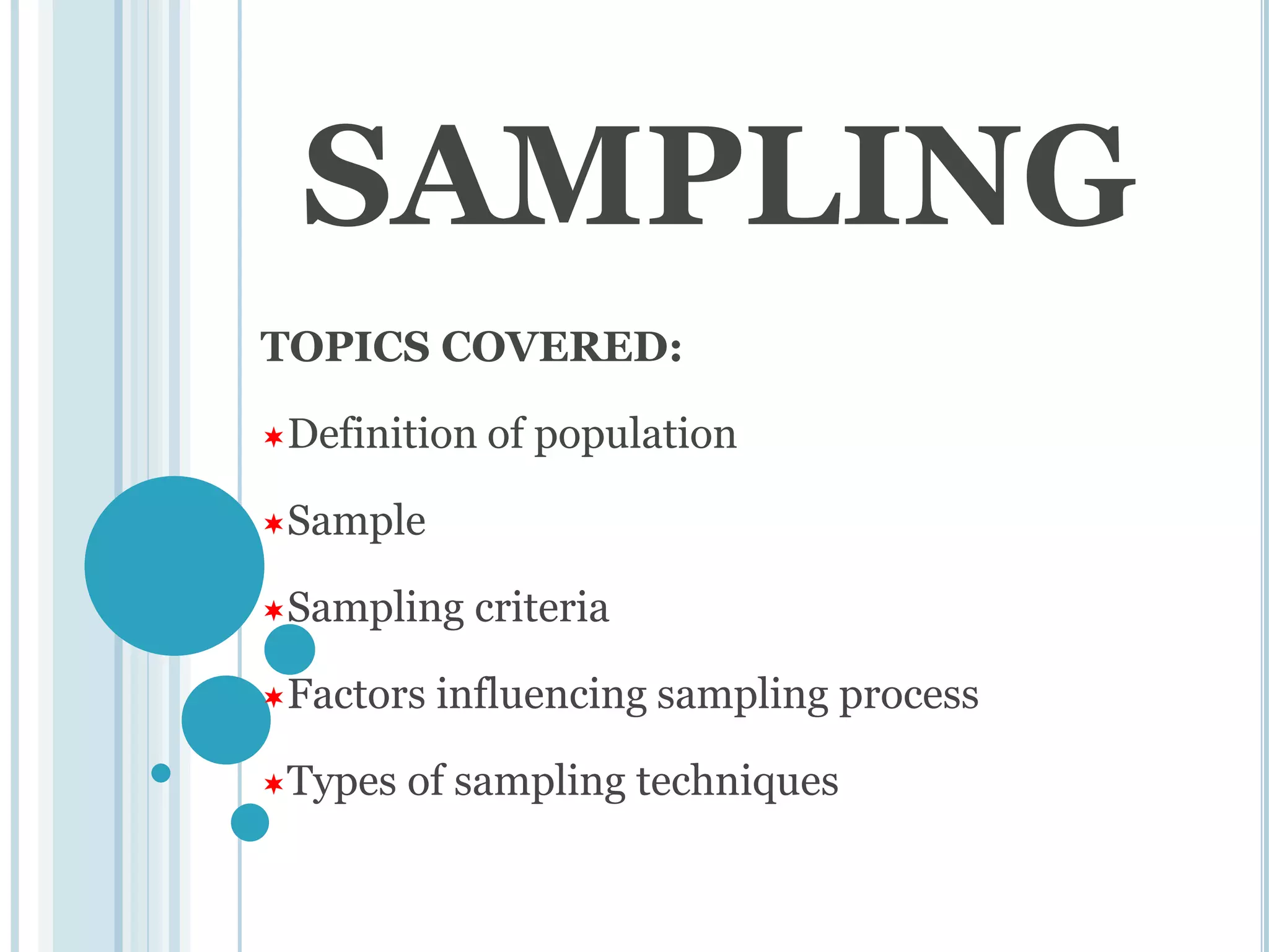 Sampling | PDF
