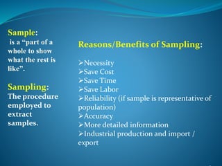 Sampling | PPT