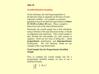 Sampling methods theory and practice | PPT