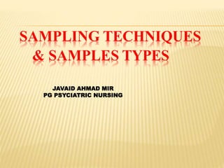 Sampling | PPTX