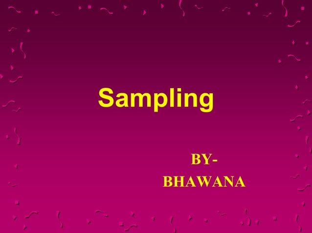 Sampling.ppt