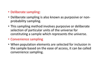 Sampling.pptx | Geography | Science