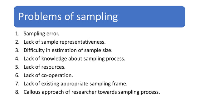 SAMPLING and sampling techniques in nursing research | PPTX