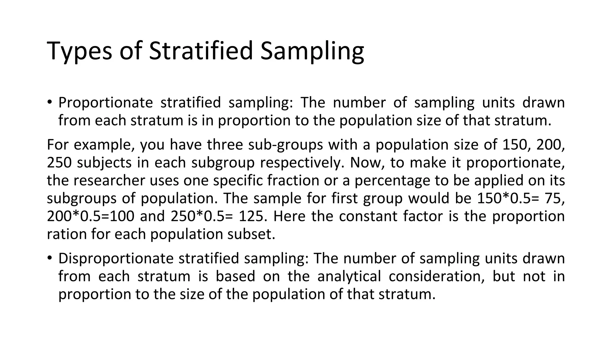 Methods of Sampling Techniques and Sample Size | PPTX