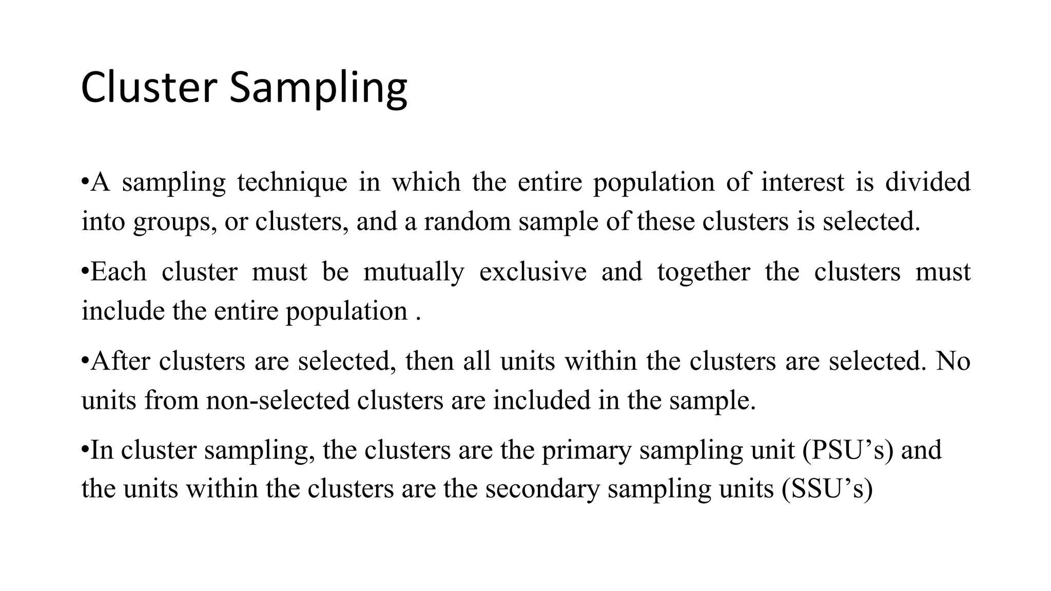 Methods of Sampling Techniques and Sample Size | PPTX