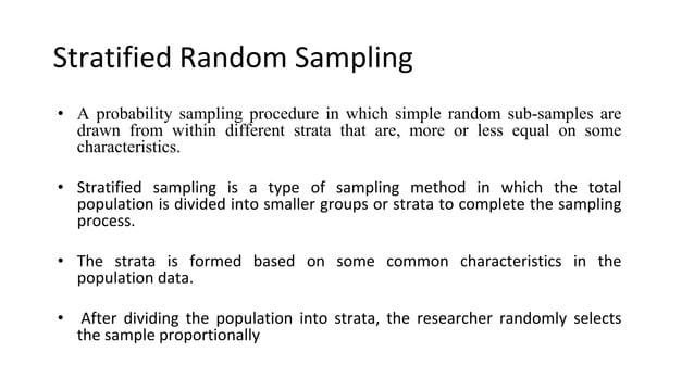 Methods of Sampling Techniques and Sample Size | PPTX