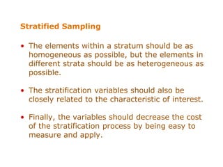 Sampling design and procedure of supply chain management | PPT