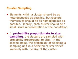 Sampling design and procedure of supply chain management | PPT