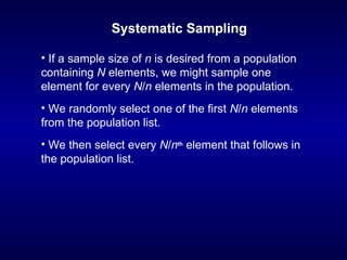 Sampling.ppt mathematics and statisticsss | PPT