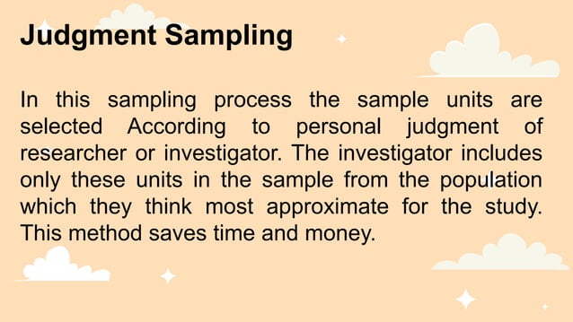 Chapter 4: Sampling and its different type.pptx | Free Download