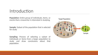 SAMPLING Techniques for research analysis.pptx