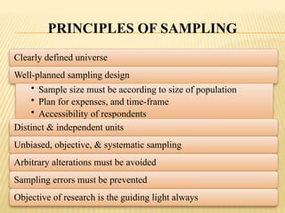 Sampling in legal research methodology and prevention of integerity | PPT