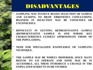 SAMPLING PROCESS OF SELECTING A PORTION OF THE POPULATION .pptx