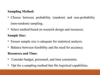 SAMPLING: DEFINITION,PROCESS,TYPES,SAMPLE SIZE, SAMPLING ERROR.pptx