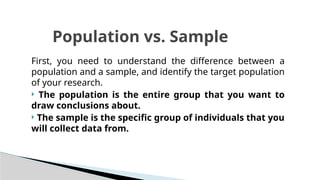 Sampling population vs sampling fram .pptx