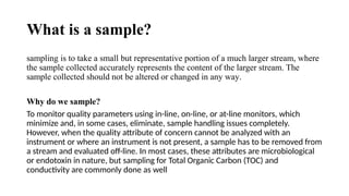 Presentation on Sampling for Water, Steam and Gases.pptx
