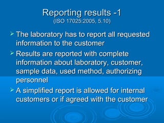 Sampling analysis-reporting | PPT
