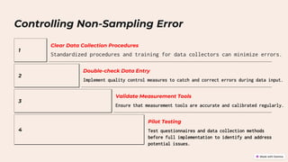 Sampling and Non Sampling-Error- Concept and Uses | PDF