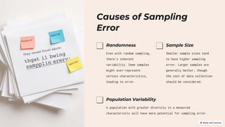 Sampling and Non Sampling-Error- Concept and Uses | PDF