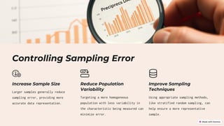 Sampling and Non Sampling-Error- Concept and Uses | PDF