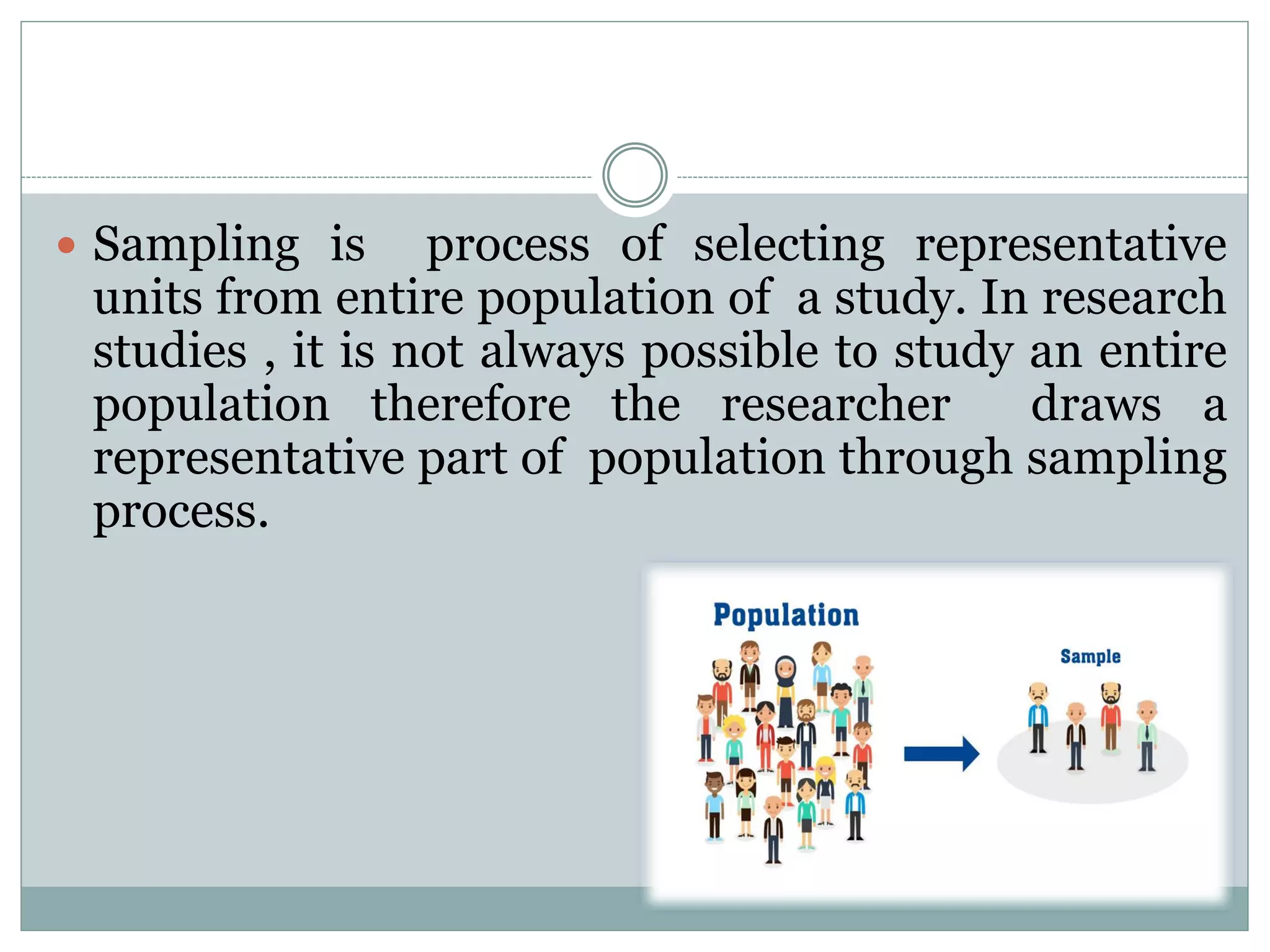 Sampling and types of techniques | PDF