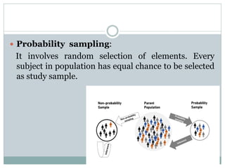 Sampling and types of techniques | PDF