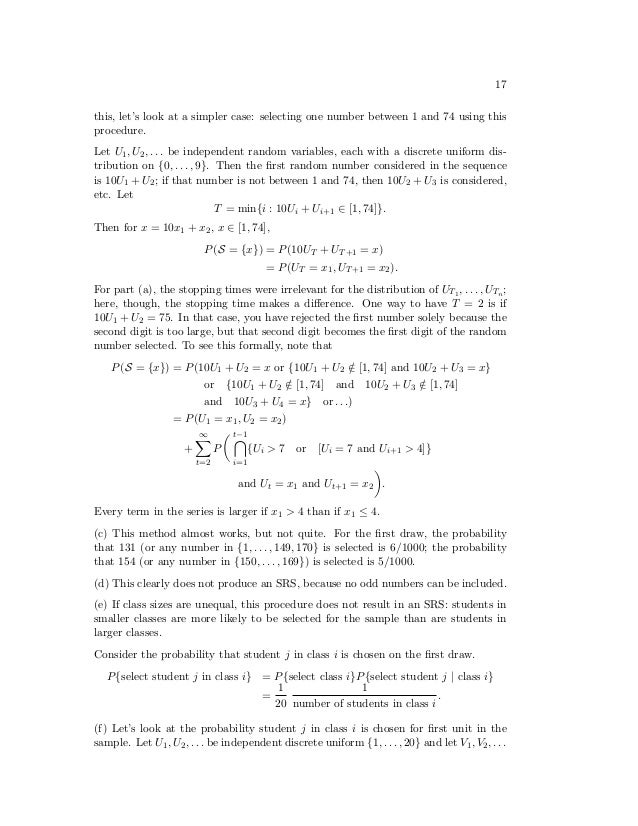 Sampling Design and Analysis Advanced Series 2nd Edition Lohr Solutio…