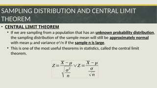 SAMPLING-DISTRIBUTION-AND-CENTRAL-LIMIT-THEOREM-with-solution (1).pptx